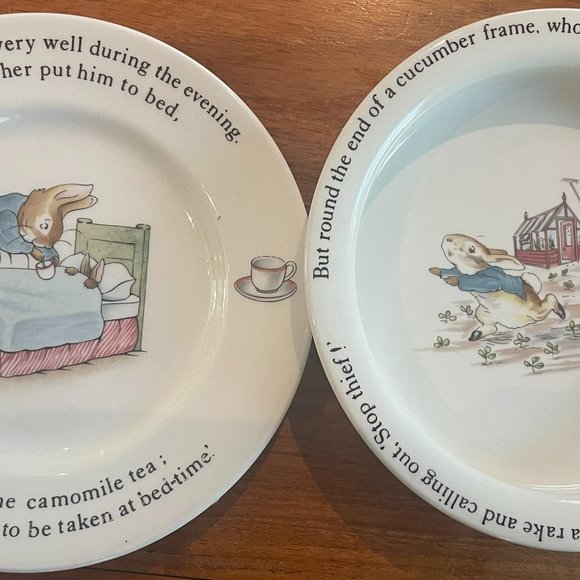 Wedgwood | Dining | China Bowl And Plate Peter Rabbit By Wedgwood ...